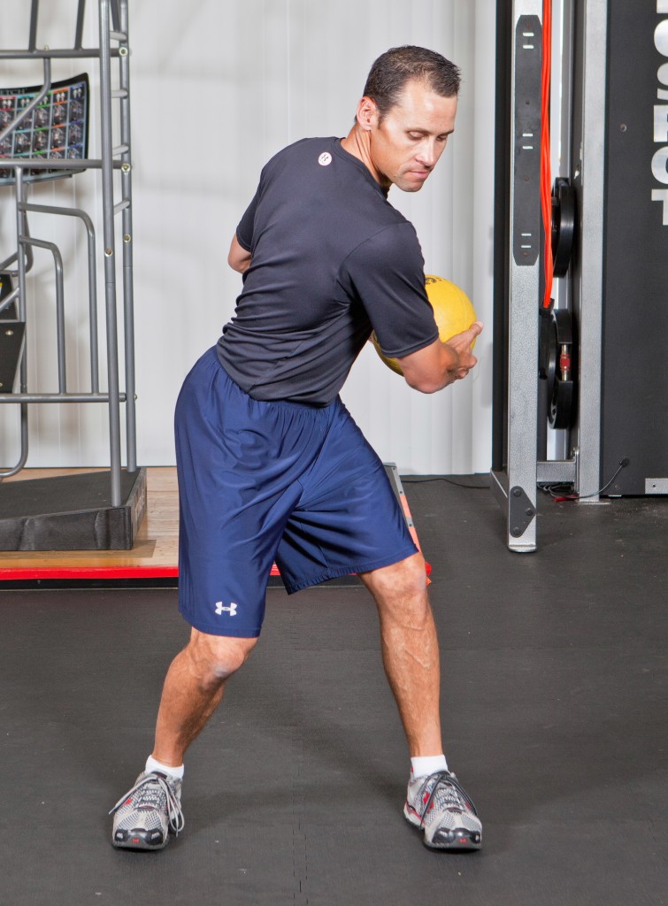 Standing Medicine Ball Side Throw - Sean Cochran Sports Performance ...