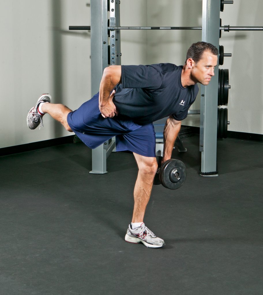 Single Leg Suit Case Dead Lift - Sean Cochran Sports Performance Training